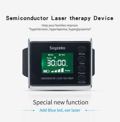 China 650nm Low Level Laser Therapy Watch For Diabetes Remove Pain Relief for sale