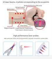China 650nm Low Level Laser Therapy Watch For Diabetes Remove Pain Relief for sale