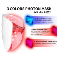 China Wireless Led Facial Masks PDT Treatment Face Lift Skin Tightening Red Blue LED for sale