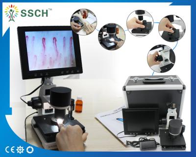 China Portable Video Microcirculation Microscope Nailfold Capillary with CE for sale