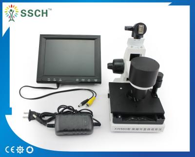 China 7 Inch Black LCD Capillary Nail Microcirculation LED Cold Light for sale
