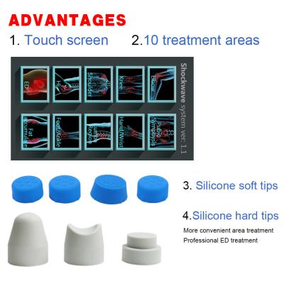 China Shoulder Pain Shockwave Therapy Machine For ED Treatment Home Use for sale