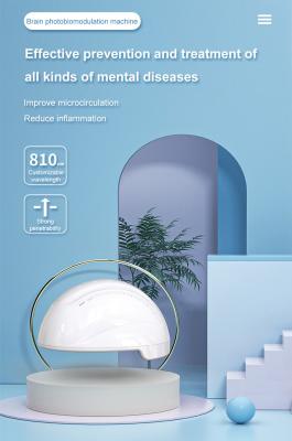 China Led 810nm Infrared Photobiomodulation Helmet For Brain Injury Recovery for sale