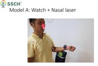 China Hemotherapy Low Level Laser Therapy Watch High Blood Sugar Viscosity Cholesterol for sale