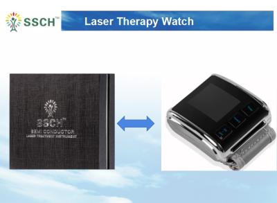 China Multifunction Relieve Pain Therapeutic Laser Wrist Watch for Acupuncture Points for sale