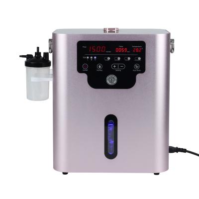 China Wholesale New Arrival 1500ml Breathing Hydrogen And Oxygen Together Oxyhydrogen Inhalation Machine for sale