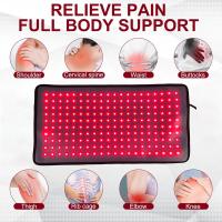 China Medical Grade Face Collagen Anti Aging Red Light Therapy Pad 660nm 850nm for sale