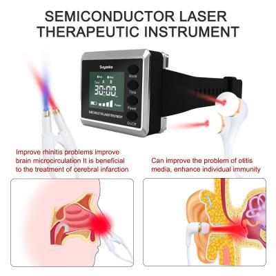 China Medical 450nm 650nm Cold Laser Therapy Watch For High Blood Pressure Control for sale