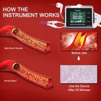 China 1600mAh Battery LED Light Therapy Machine Less 5 Mw Laser Output Power for sale