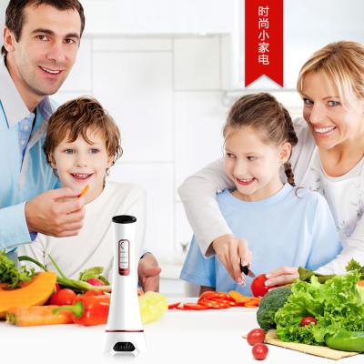 China Yellow Green Pink Sub Health Analyzer Vegetables Fruits Sterilizing Food Washer Machine for sale