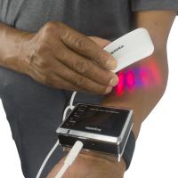 China Hypertention / Cancer Laser Healing Device , Laser Therapy Watch With Red / Blue Light for sale