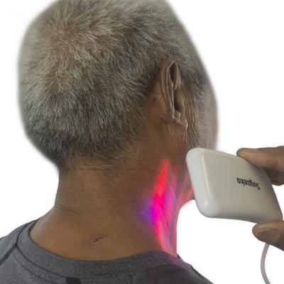China Hypertention / Cancer Laser Healing Device , Laser Therapy Watch With Red / Blue Light for sale