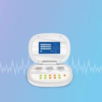China White Color Low Frequency Electronic Pulse Stimulator For Weight Bearing Joints for sale