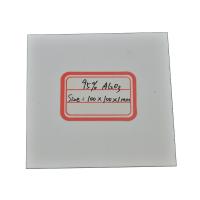 China 35 W/MK Alumina Ceramic Substrate  With 8.9 X 10-6/K Thermal Expansion White for sale