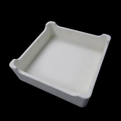 China White Kiln Plate Slabs Ceramic Shelf For Pottery Temperature Firing for sale