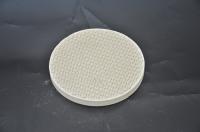 China Round Honeycomb Ceramic Burner Plate Cordierite For Gas Oven φ 50 * 13mm for sale