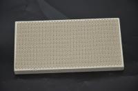 China Infrared Honeycomb Ceramic Burner Plate Thermal Shock Resistance For Pizza Ovens for sale