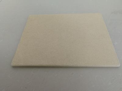 China Thermal Shock Resistant Refractory Pizza Stone Durable Safe Yellow Color for sale