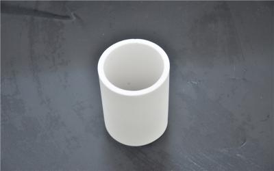 China Heat Resistance Aluminum Oxide Ceramic Tube White Color For Industry for sale