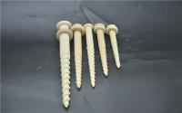 China Heat Resistance Refractory Kiln Furniture Aluminium Oxide Ceramic Furnace Nail for sale