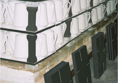 China Customizable Silicon Carbide Kiln Shelves  For Cup / Sacure 450 * 450 * 15mm for sale
