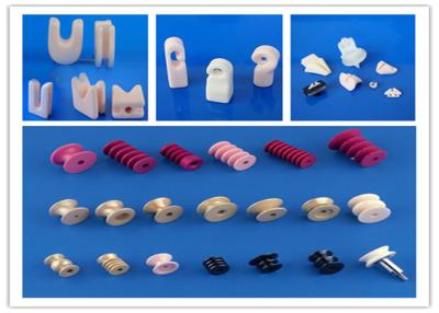 China High Temperature Resistance Insulation Fine Polished Alumina Ceramic Guides for sale