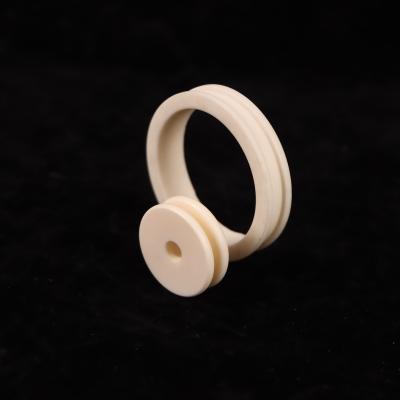 China Flexural Strength 200 to 400 MPa Alumina Ceramic Dielectric Strength 18 to 20 KV per mm High Strength Ceramic Components for sale