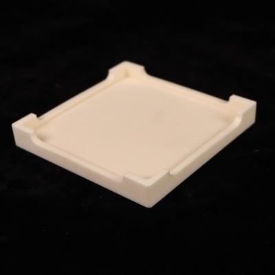China Poissons Ratio 025 Aluminum Oxide Ceramic tray  Featuring Dielectric Strength 18 to 20 KV per millimeter and Flexural Strength 200 to 400 MPa for sale
