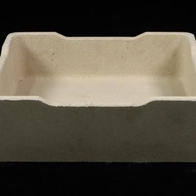 China Customize refractory sagger featuring long time durability ideal for repeated thermal cycling in manufacturing processes for sale