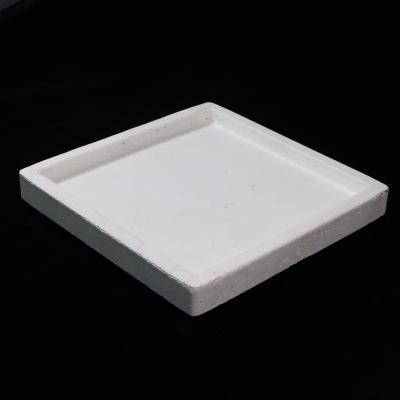 China Mullite White High Temperature Kiln Shelves Durable Ceramic Shelves Suitable for Industrial Kilns and Thermal Processing for sale