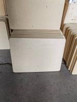 China Rectangular Cordierite Kiln Shelves featuring Thermal Expansion Coefficient 2.2×10-6 per Celsius and Density 1.9 to 2.2 grams per cubic centimeter suitable for high temperature for sale