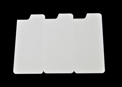 China High Alumina Ceramic Insulator High Density Wear Resistant Flat Shaped Plate for sale