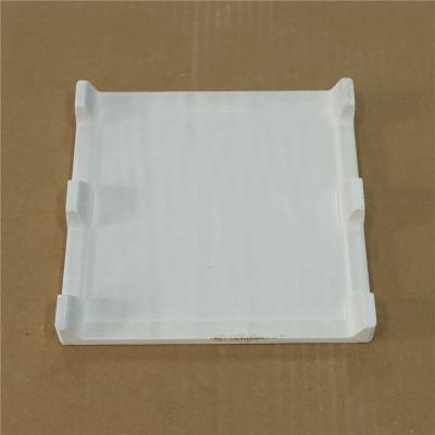 China Density 2.8 to 3.0 grams per cubic centimeter white square refractory saggar designed to enhance kiln efficiency and product for sale