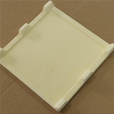 China Corundum Mullite Ceramic Sagger Square Type High Temperature Resistant Kiln Furniture Ideal for Ceramic Firing Processes for sale