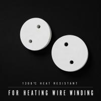 China Mechanical Strength 200 to 300 MPa High Temperature Mullite Ceramic Electrical Insulators Suitable for High Thermal Stability and Durability for sale