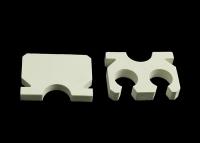 China Uder 1500 Deg Alumina Ceramic Disc High Temperature Resistance For Furnace Heating for sale
