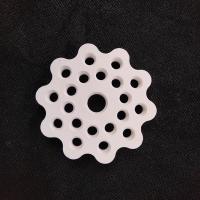 China High Strength Aluminum Oxide Ceramic Disc With 15-16mm Thickness for sale