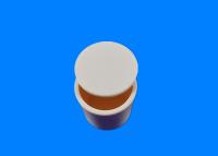 China 300MPA 3.75g/Cm3 Alumina Ceramic Crucible With Lid for sale
