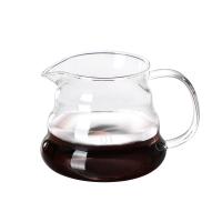 China B2B 300ml Glass Pour Over Coffee Maker with Stainless Steel Filter&Wood Sleeve–Camping Brewing Pot for sale