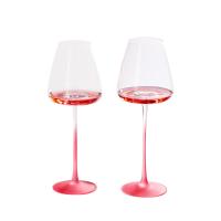 China Custom 550Ml Clear Retro Classic Wine Glasses Glass Goblet Yeti Wine Glass for wedding for sale