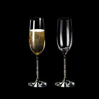 China 6-10OZ Bulk Crystal Champagne Flutes | Lead-Free Chip-Resistant Glassware for Hotels/Weddings for sale