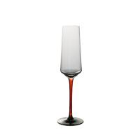 China Hospitality Bulk Orders Custom Logo 6-10oz Crystal Flutes Lead-Free Chip-Resistant Glassware for sale