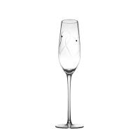 China B2B Bulk:Custom 6-10oz Tempered Crystal Flutes | Hotel Bulk Glassware Lead-Free Chip-Resistant for sale