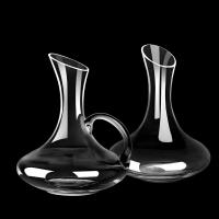 China Bulk Wholesale Handcrafted Lead-Free Crystal Wine Decanter Aerator | 1500mL Distributor-Ready Carafe for sale