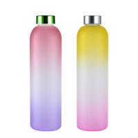 China Bulk 18oz Leak-proof Glass Water Bottles | FDA-Certified BPA-Free|Tiered Pricing+Laser Engraving for sale