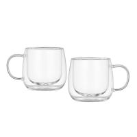 China B2B Custom 12oz Unique Glass Coffee Mugs with Handle | Bulk FDA-Certified Heatproof Cups for sale