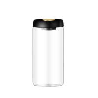 China Clear Glass Food Jars with Plastic Lids|Airtight Seal| Wholesale Bulk|Food-Grad |Custom Logo Print for sale