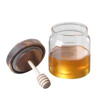 China Bulk Food-Grade Glass Jars for Honey/Syrup|Wholesale Price FDA-Compliant Custom Lids|B2B Factory Direct for sale