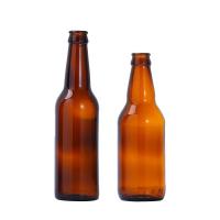 China Custom Glass Beer Bottles For Breweries With Caps Bulk Orders Leak-Proof & Durable Design&OEM Logos for sale