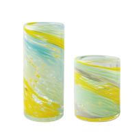 China Bulk Custom Hand-Blown Glass Candle Jars | Artisan-Made Luxury Containers | Direct Factory Wholesale for sale